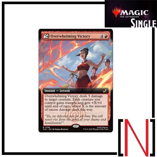 [MTG][Single][TLE] Overwhelming Victory Rare [English] | Shopee Philippines