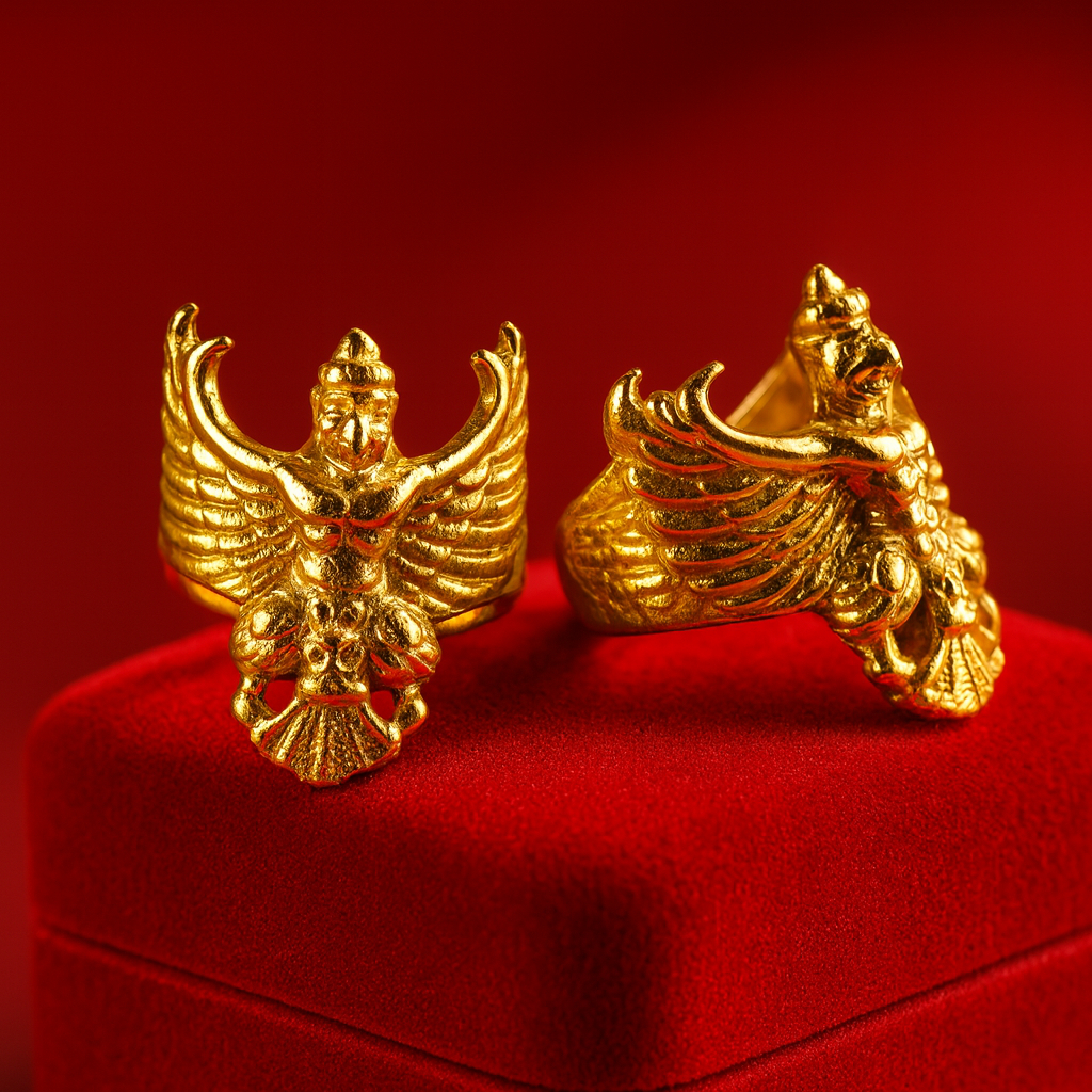 Ring Garuda Brass Safety Danger Duties Of Government Work | Shopee ...