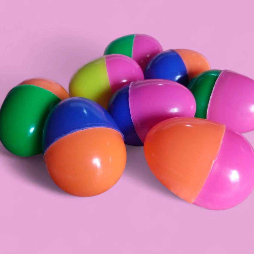 Add Fun To Your Party! Colorful Award-Winning Egg Set Plastic Eggs Big ...