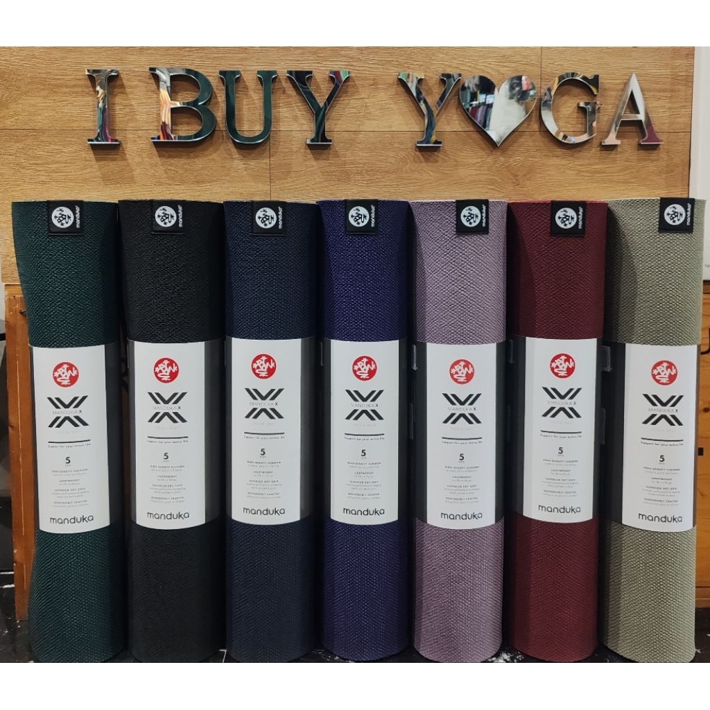 Yoga Mat Fitness Manduka Brand Model X Thickness 5mm. Reduce Impact ...