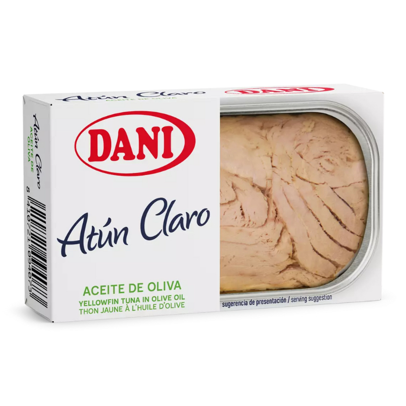 Yellowfin Tuna (Atun Claro) in olive oil 111g Dani brand | Shopee ...