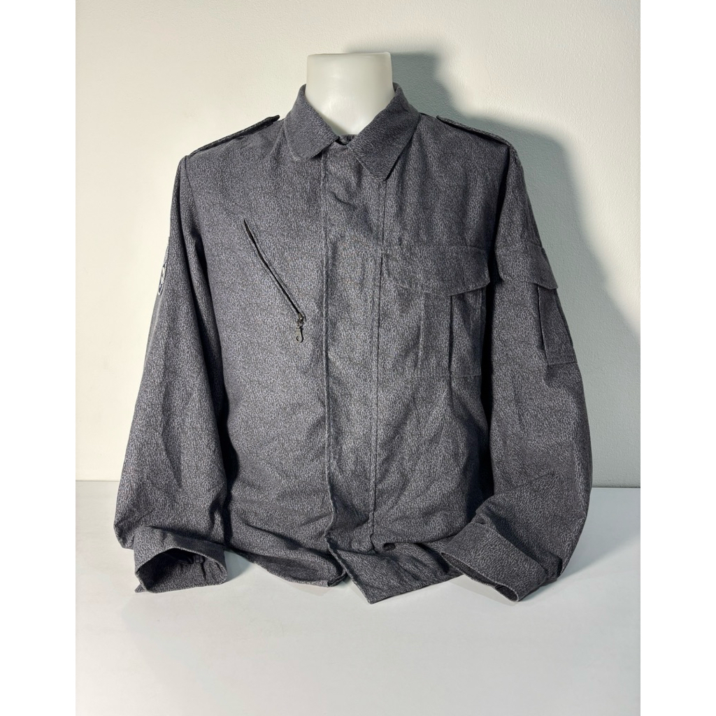 Greek Military Shirt Second Hand: Zip Model Size XXL: Chest 51 Inches ...