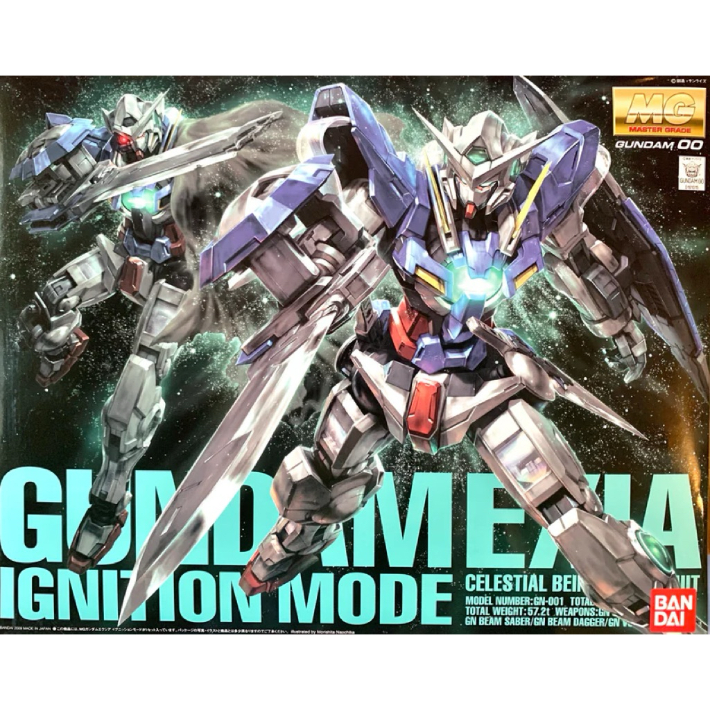 MG 1/100 Gundam Exia Ignition Mode | Shopee Philippines