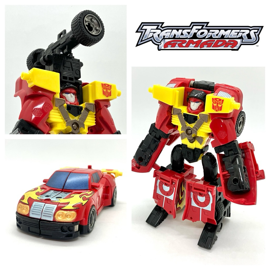 Transformers Armada: Hot Shot Transformation Figure Second Hand ...
