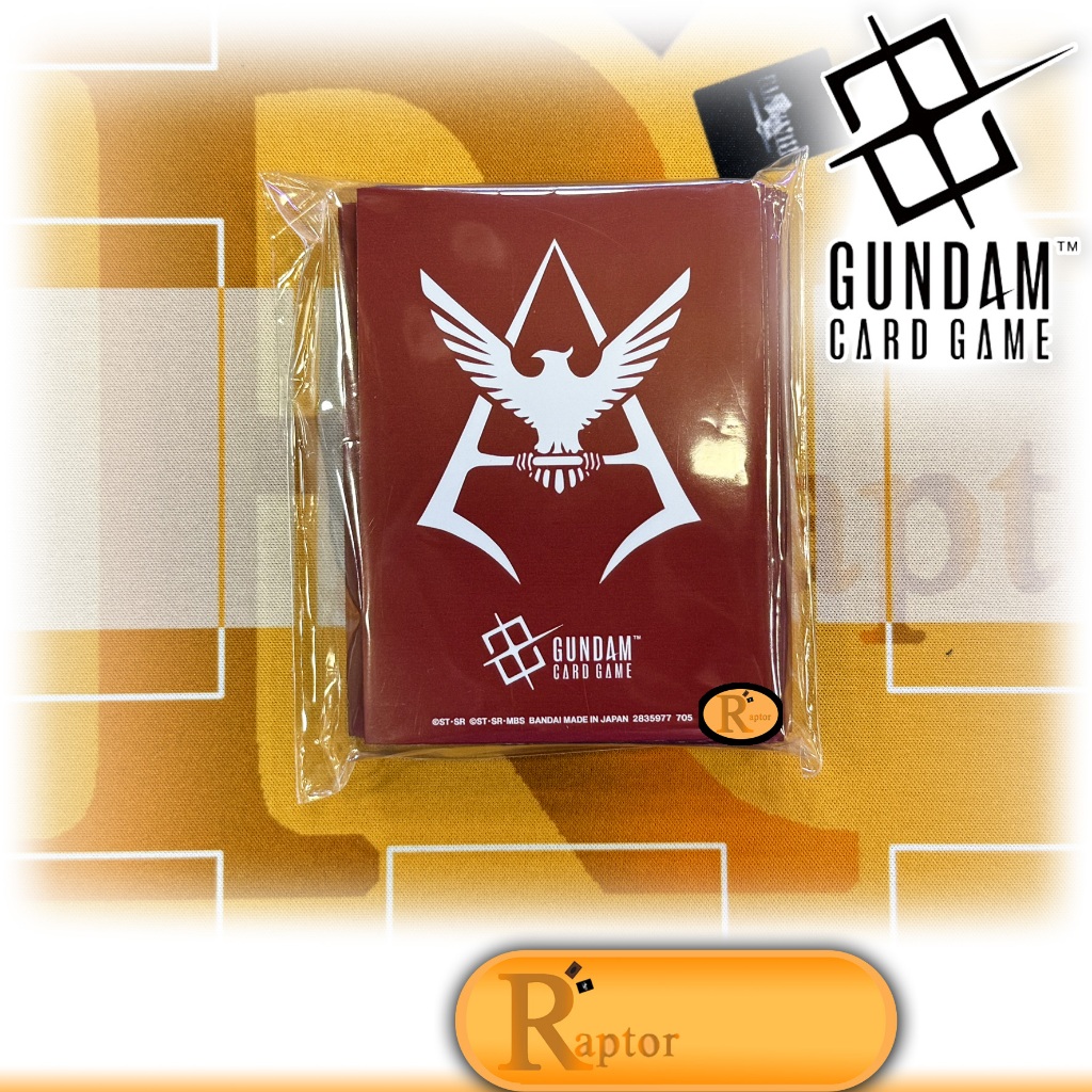 Gundam Card Game Official Matte Sleeve EX Char Aznable (Gundam : Authentic Japanese ...