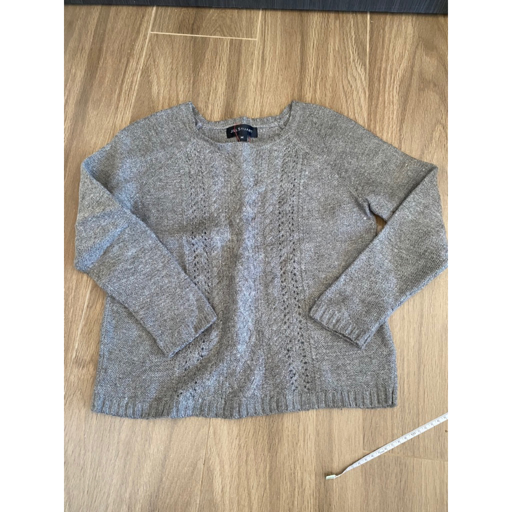 Knitted Sweater Jill stuart Brand Second Hand | Shopee Philippines