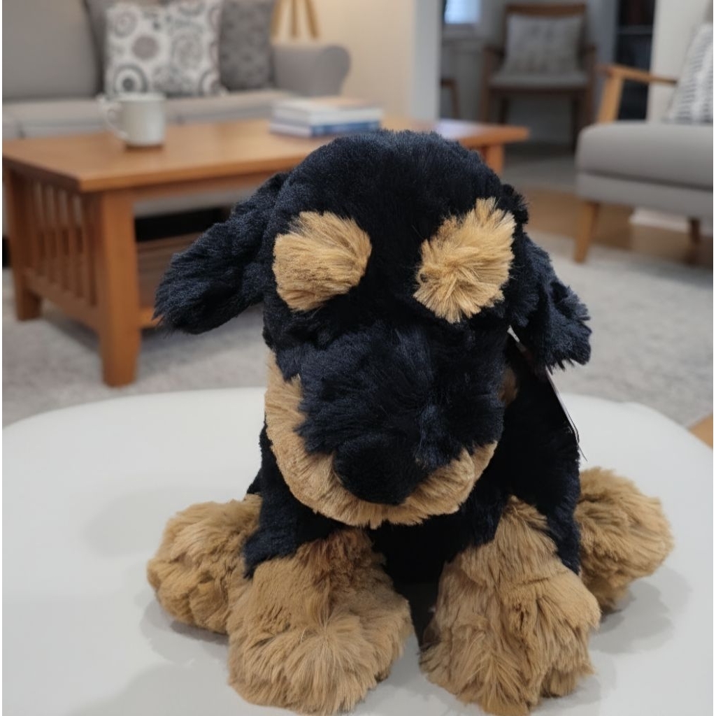 ANEE PARK Rottweiler Doll 10 Inches | Shopee Philippines
