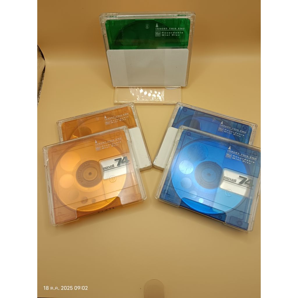 MiniDisc (MD) Maxell New Condition In Seal | Shopee Philippines