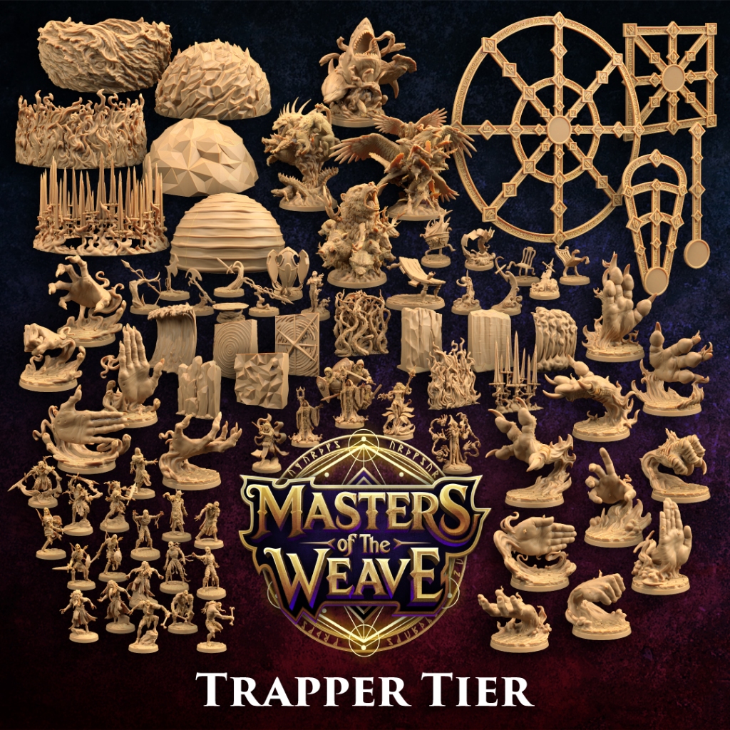 Masters of The Weave-Model For DnD miniature [Made to order Send ...