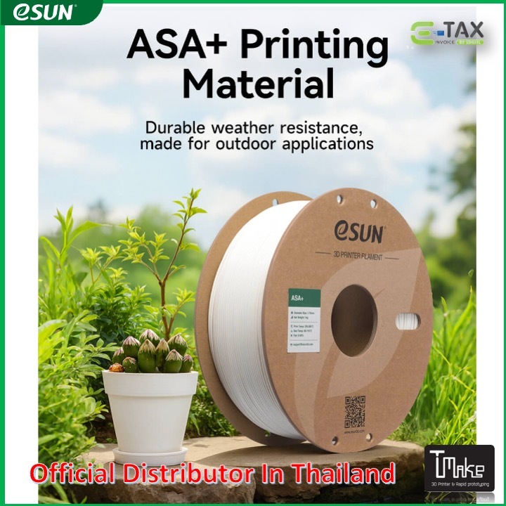 eSUN 3D Printer Filaments 1.75mm eASA+ 1KG Plastic Spool 3D Printing ...