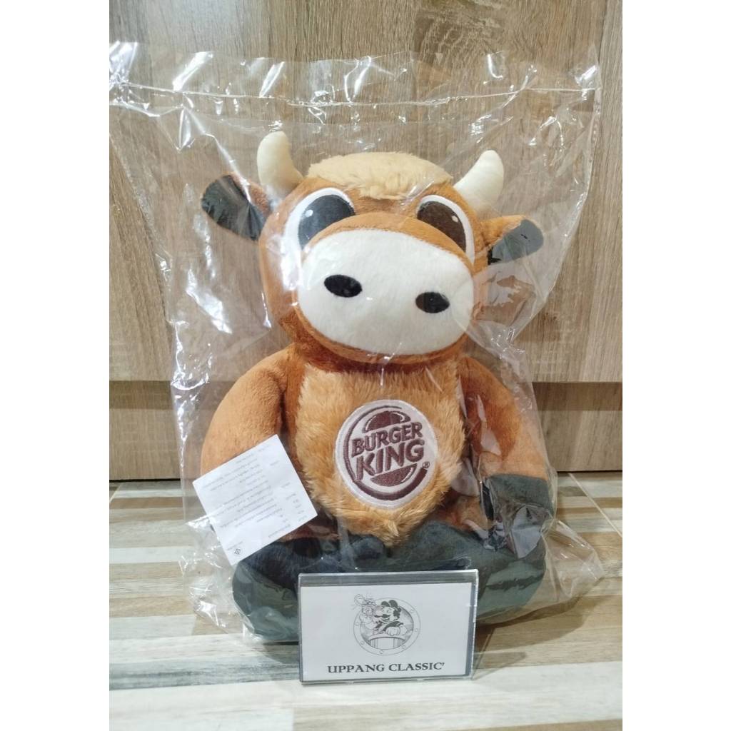 Whopper Classic Cow Doll Burger King Limited Edition | Shopee Philippines