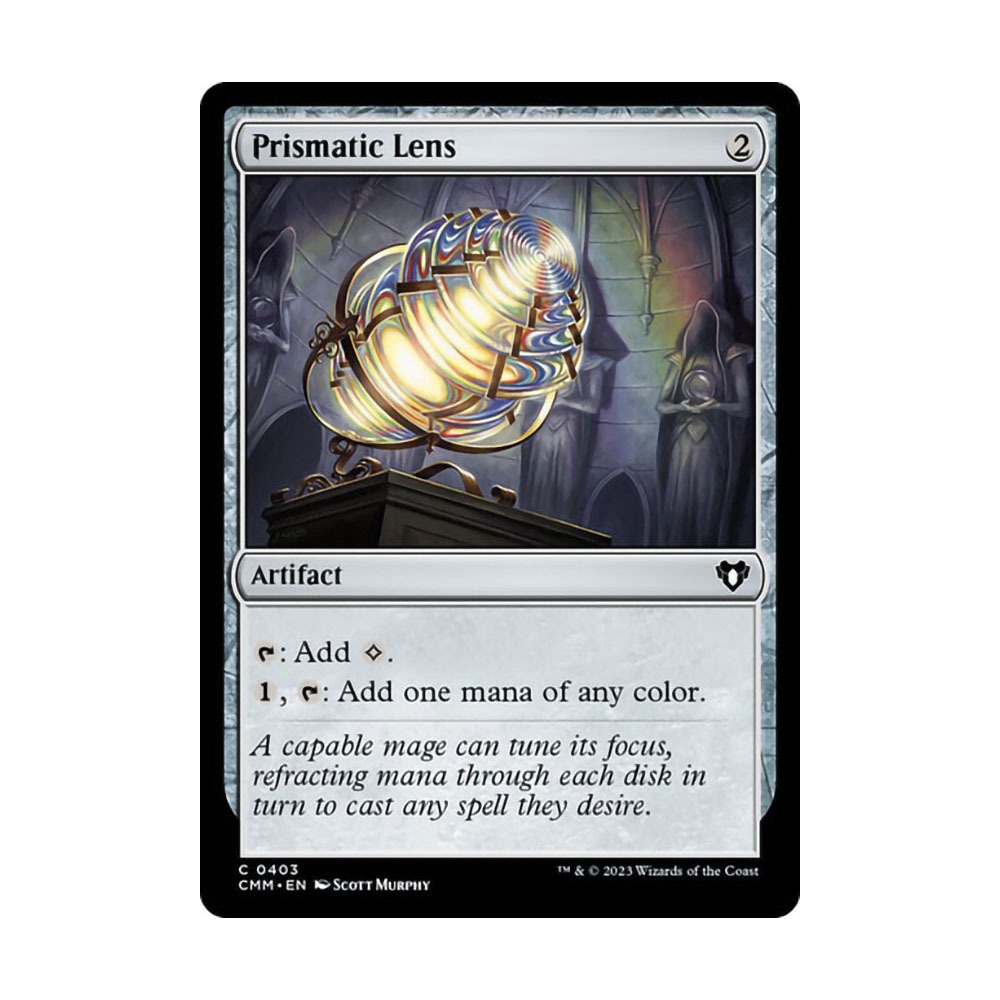 [MTG] Prismatic Lens [CMM] [ARTIFACT] [C]-Magic the Gathering SINGLES ...