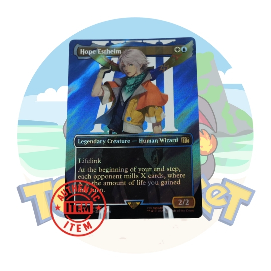 Magic The Gathering "Hope Estheim [Borderless Surge Foil] R0541" ENG ...