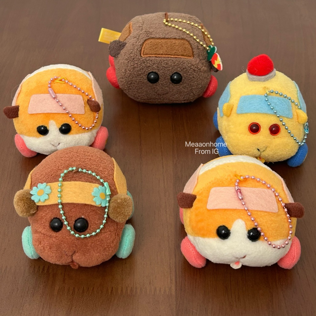 PUI MOLCAR Plush Doll Keychains Little Car | Shopee Philippines