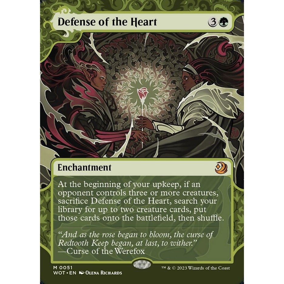 Defense of the Heart Magic the Gathering Card [MTG] | Shopee Philippines
