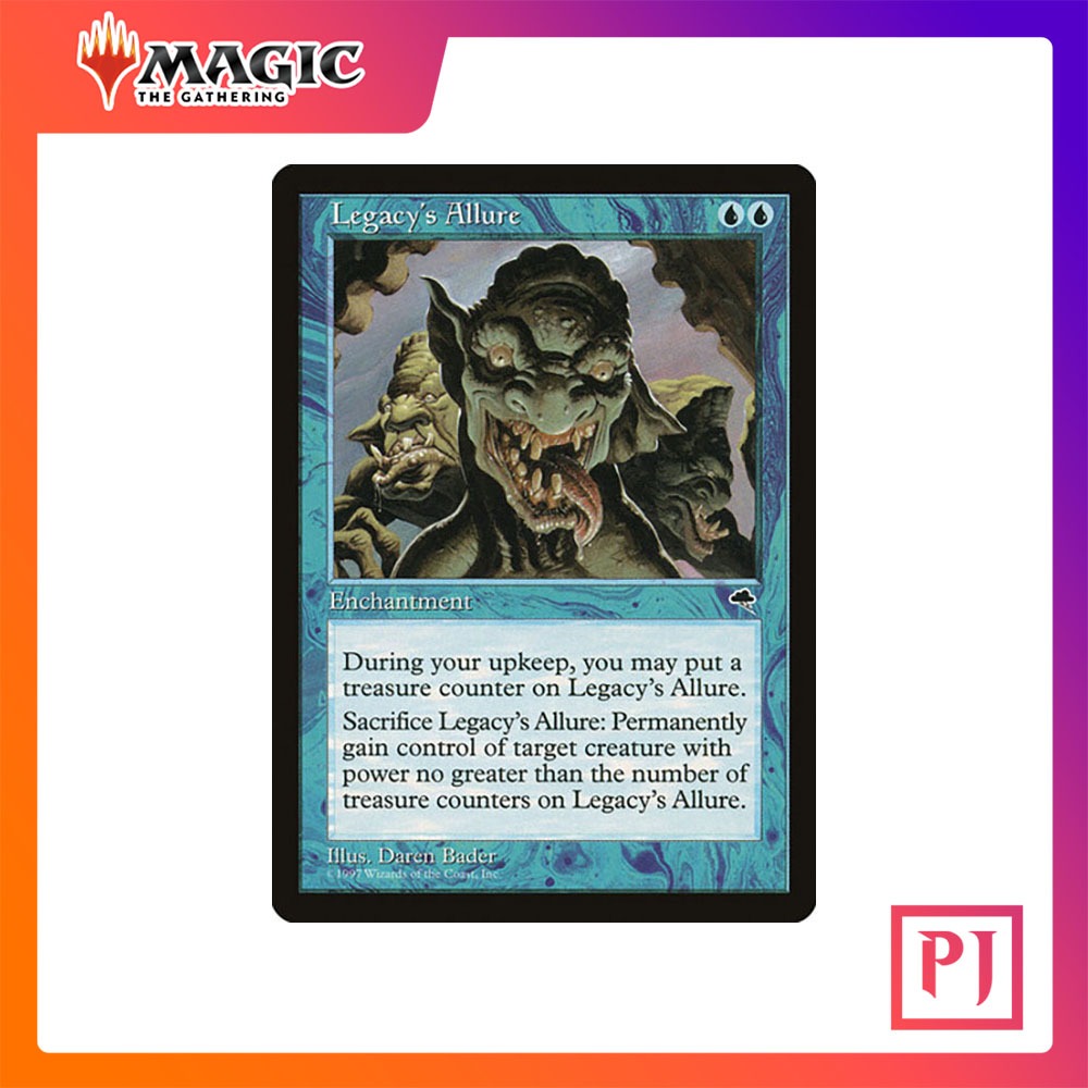 [MTG] Legacy's Allure [TMP] [BLUE] [UNCOM] [NORMAL] [ENG] (Magic Card ...