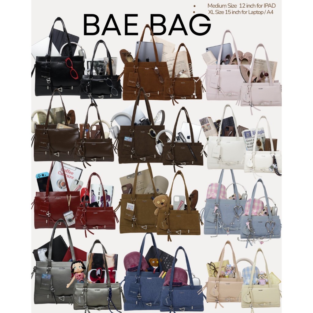 8anglesshop- BAE BAG Has 2 Sizes 12 And 15 Inches. Works With everyday ...