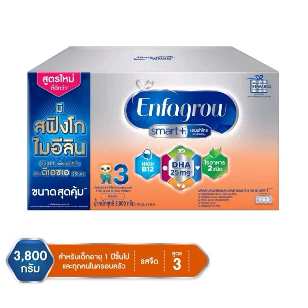 Enfagrow Smart Plus Powdered Milk For Children Formula 3 Plain Flavor ...