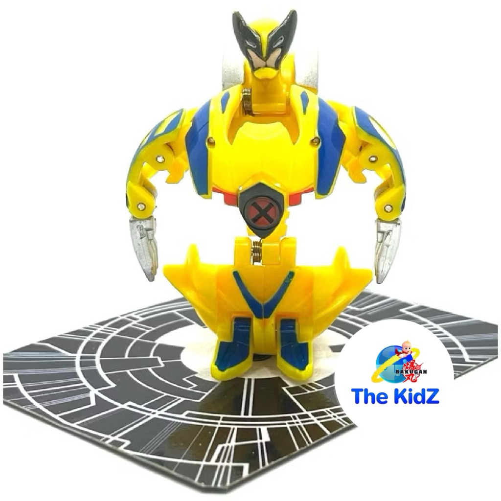 Bakugan B2 "Bakugan vs Marvel" Aquos WOLVERINE 950G Spin Master/Marvel ...
