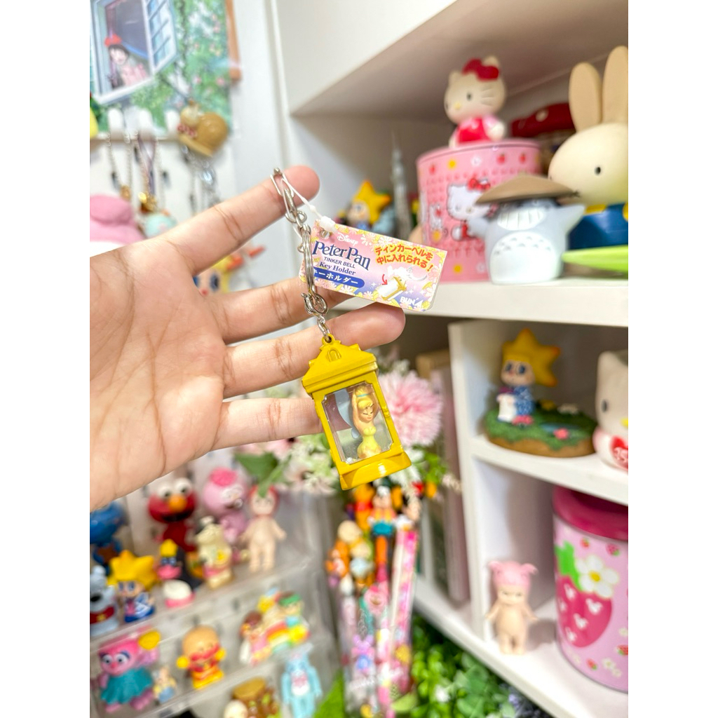 Tinker Bell Keychain Old Collection Very Cute. Authentic Japanese ...
