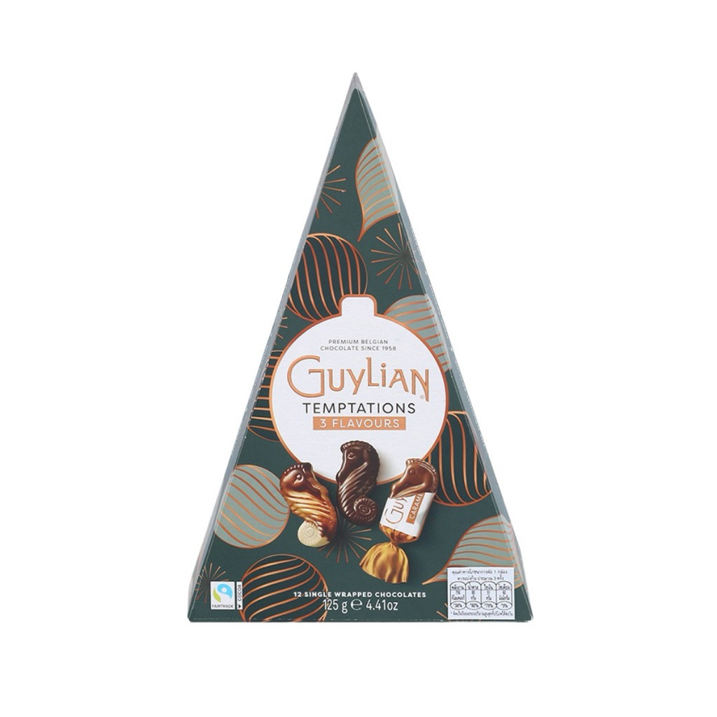 Guylian Temptations Mix Trees 125g/Guylian Jewel Box 175g/Temptation ...