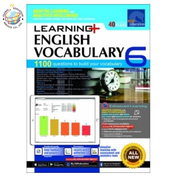 Global Education Vocabulary Exercise Book Grade6 Learning Workbook 6 ...