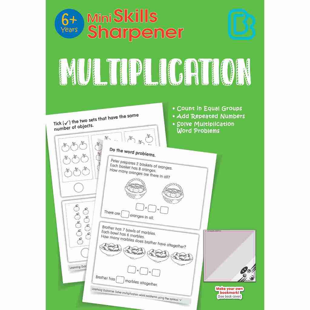 Gsap_mini Skills Sharpener MULTIPLICATION (6+ Years) | Shopee Philippines