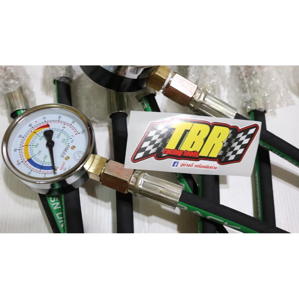 Pressure Gauge Motorcycle Injector Pump System Good To Use Durable ...