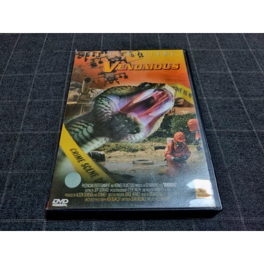 DVD Horror Movie Triiller "Venomous/Rock Climbing" (2001) | Shopee ...