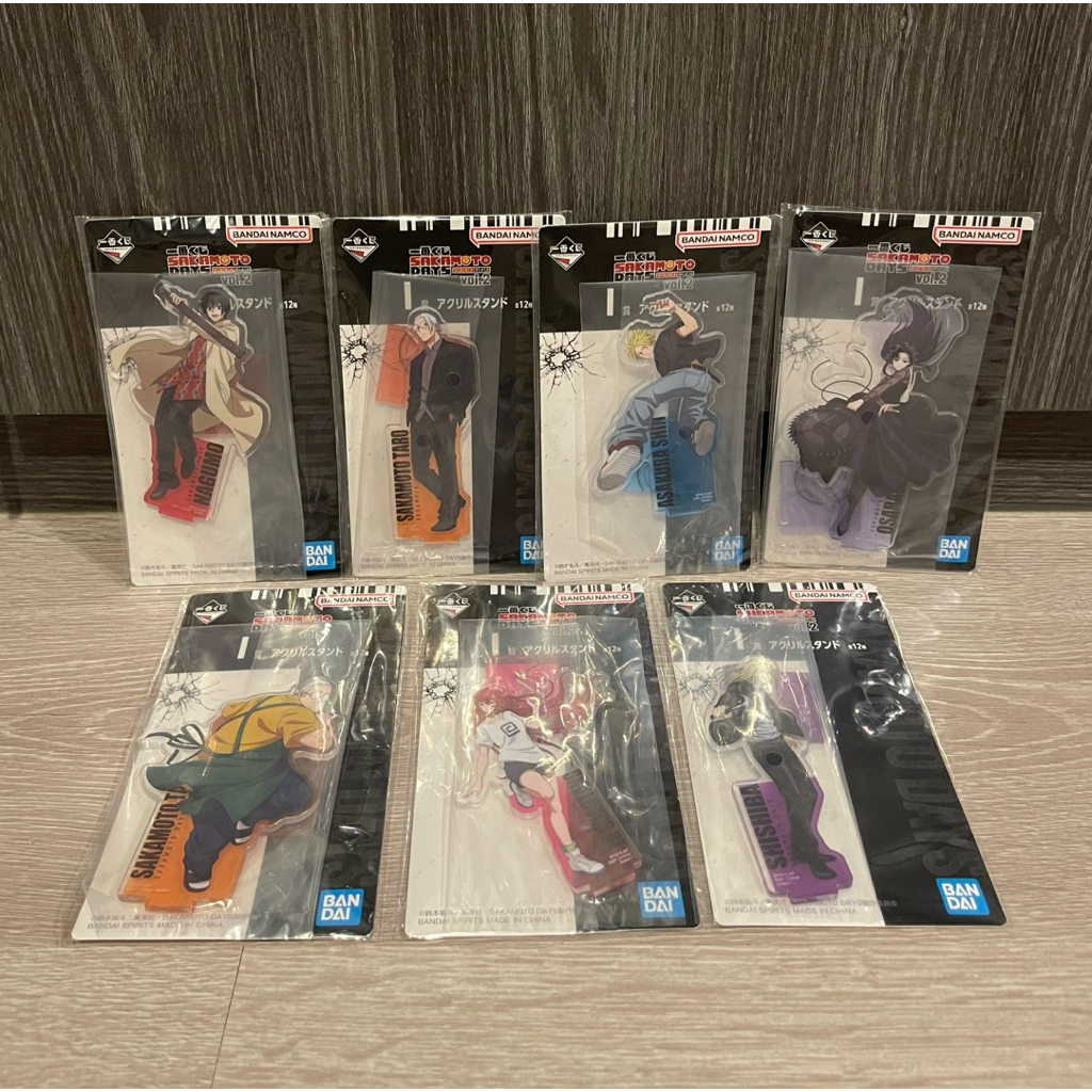 Sakamoto Days-Acrylic Stand (ichiban kuji) Vol.2 | Shopee Philippines