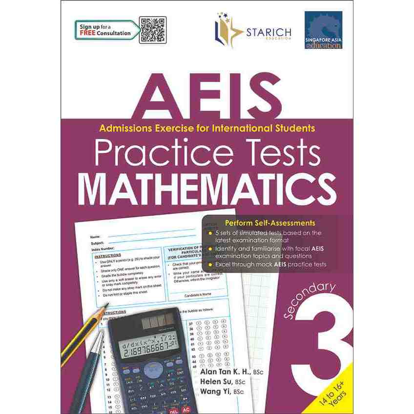 Gsap_mathematic Test For Mathayom 3 AEIS Practice Tests MATHEMATICS ...