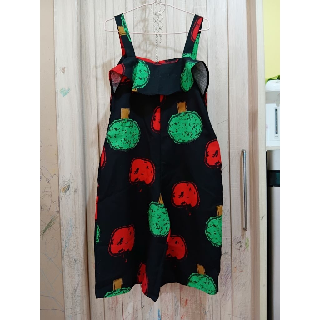Printed Fabric Jumpsuit Dress Bust 32 Length 40 Inches | Shopee Philippines