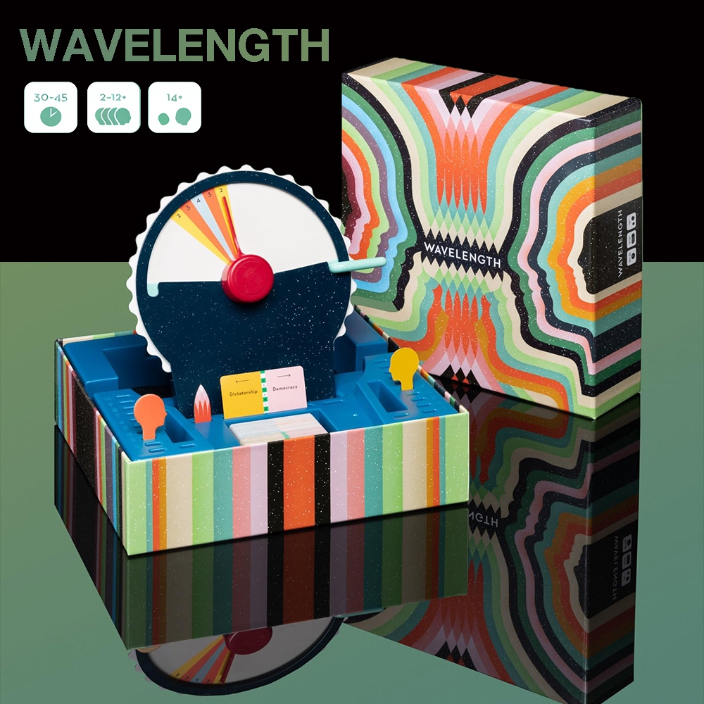 Wavelength Board Game-Party Family Games Guessing | Shopee Philippines
