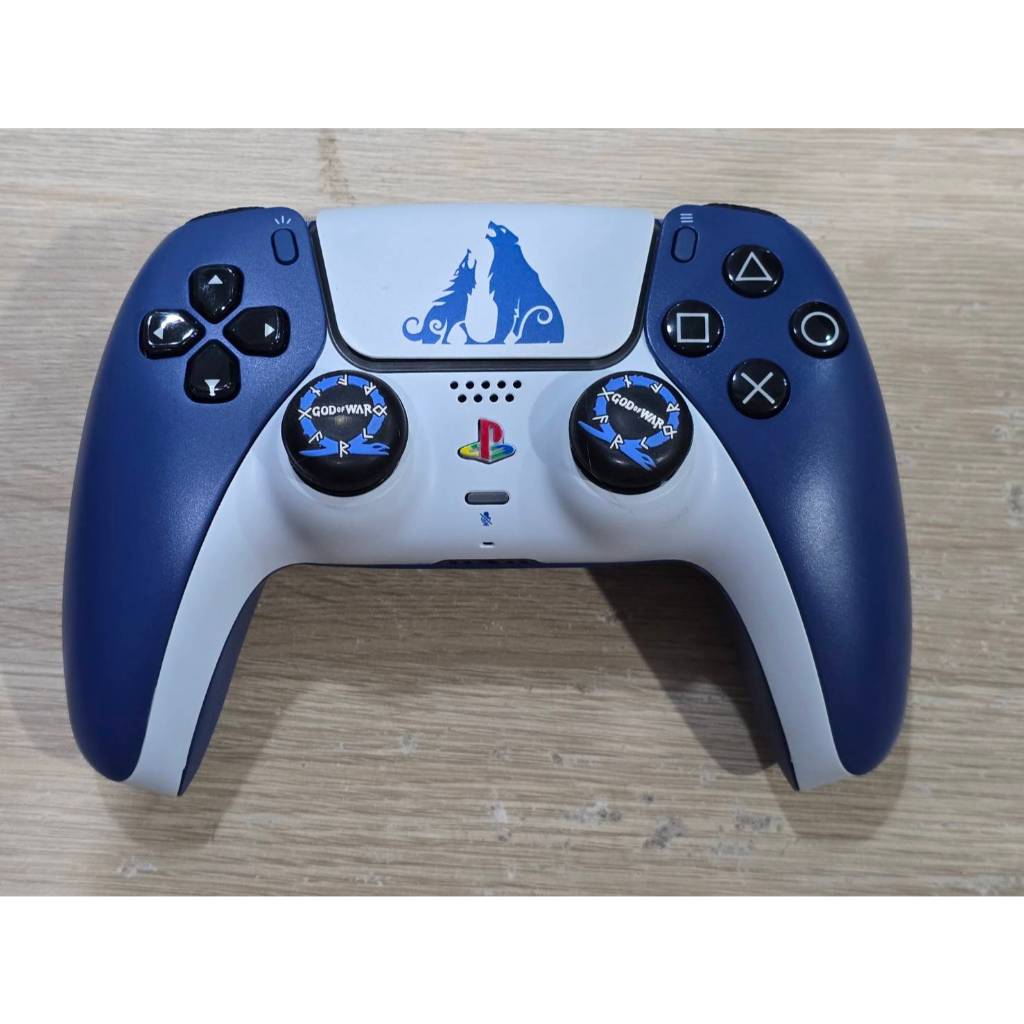 PS5 God of War Joystick Blue Color Is A hall effect On Both Sides Has ...