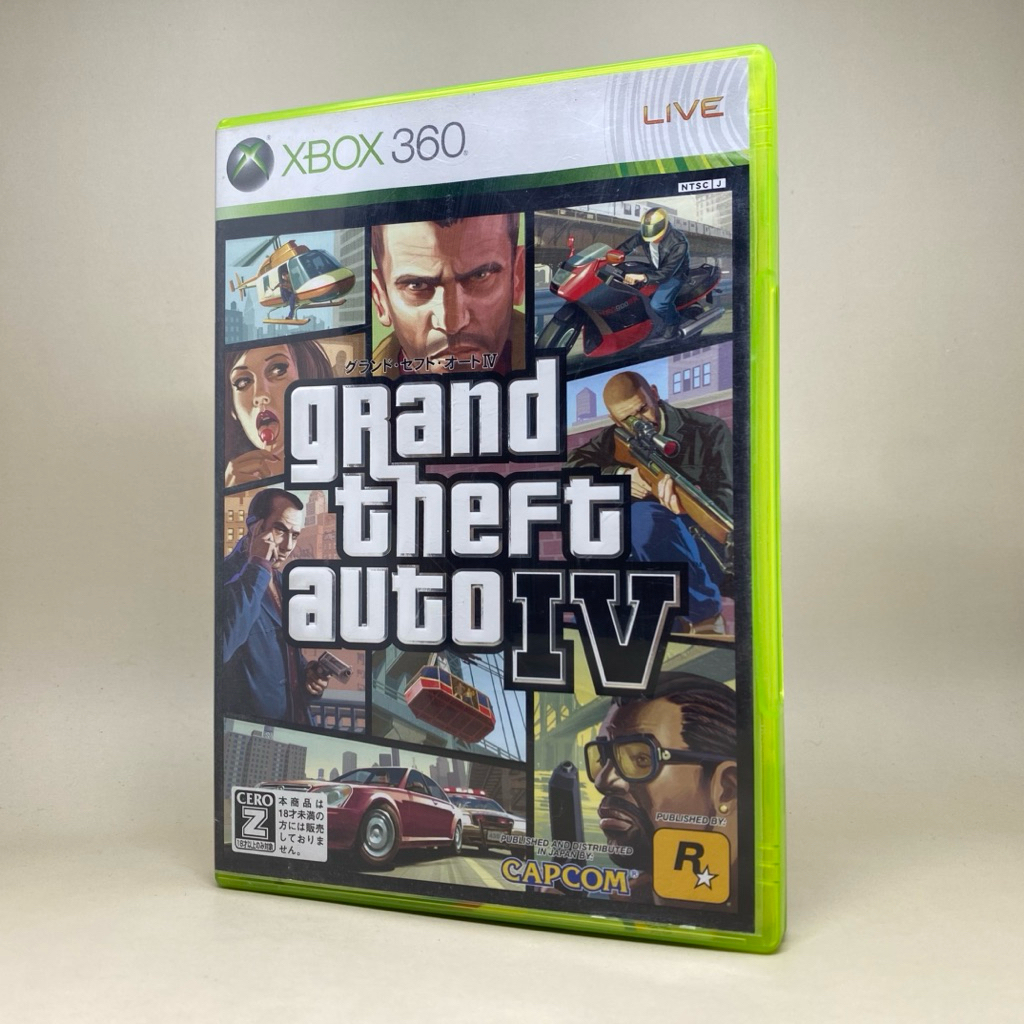 (GTA4) Grand Theft Auto IV (Support XBOX One) | 360 Original DVD Games ...