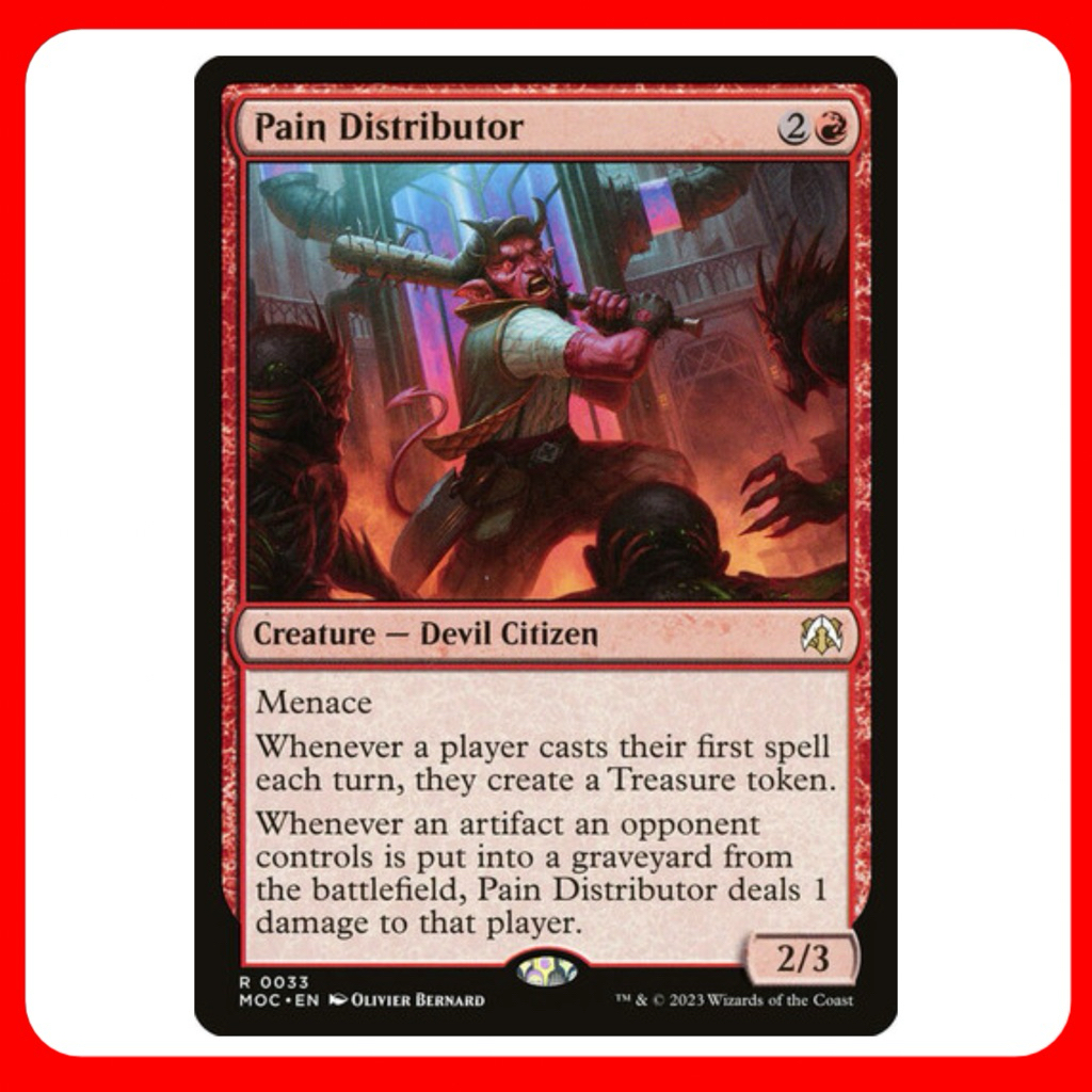 [MTG] Pain Distributor [MOC] [RED] [RARE] [NORMAL] [ENG] (Magic Card ...