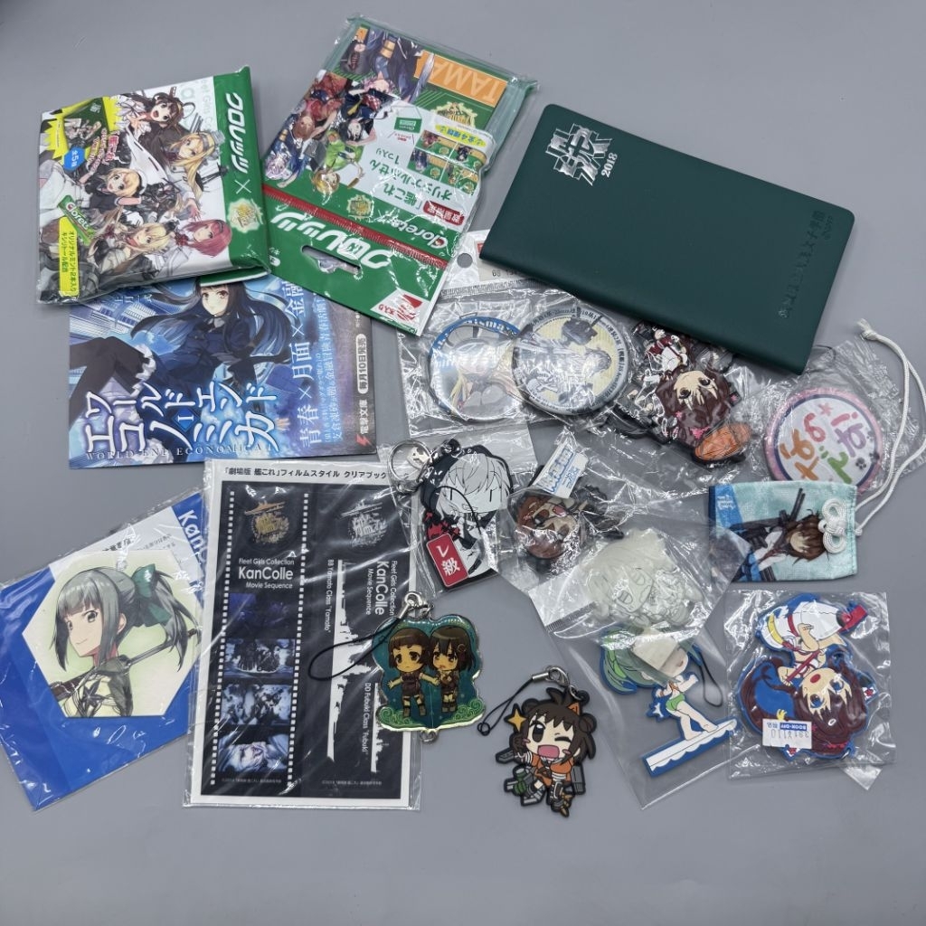 (lot 2/Authentic ️) Collectibles Anime Boat Girl kantai collecton goods ...