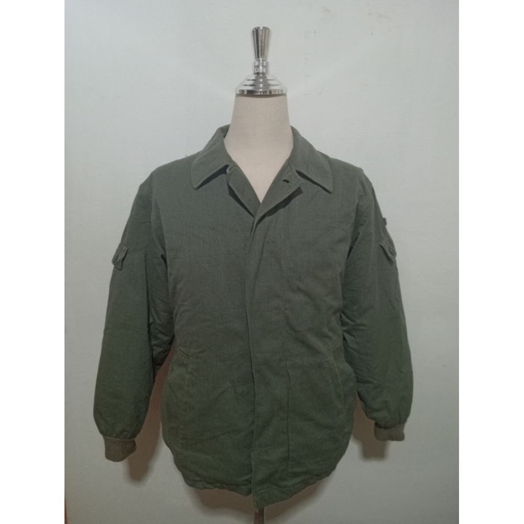 No.96 Vintage East German NVA Army Cold Weather Jacket 70s-80s Eastern ...