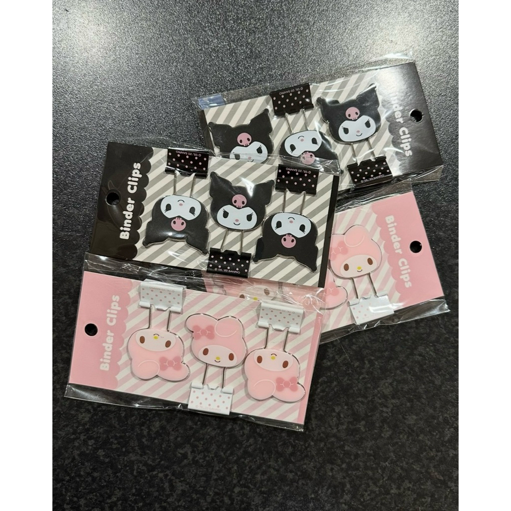 Sanrio Original Binder Clips 2020 from Japan. | Shopee Philippines