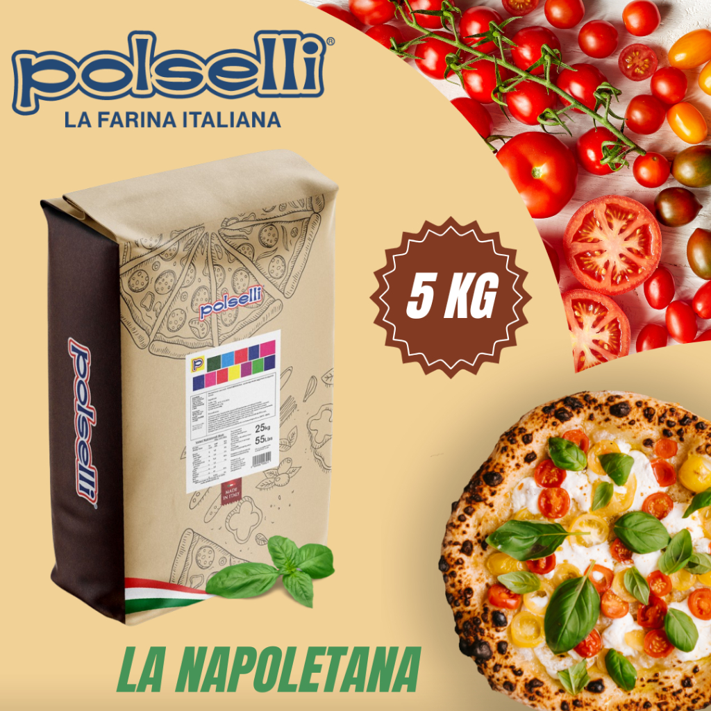 Polselli La Napoleonana Contemporaneasoft wheat flour Type 00 Pizza ...
