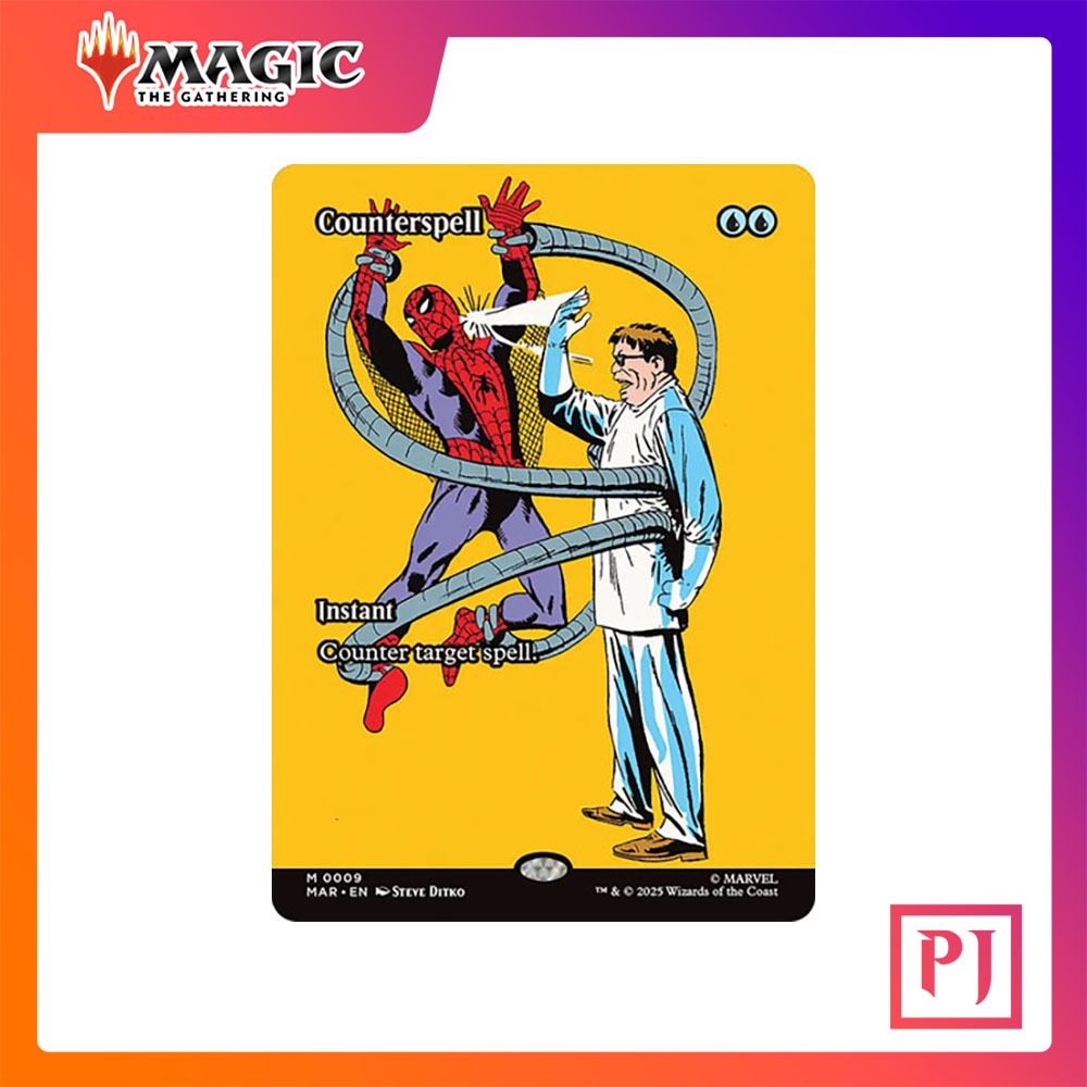 [MTG] Counterspell (Borderless) [MAR] [BLUE] [MYTHIC] [NORMAL] [ENG ...