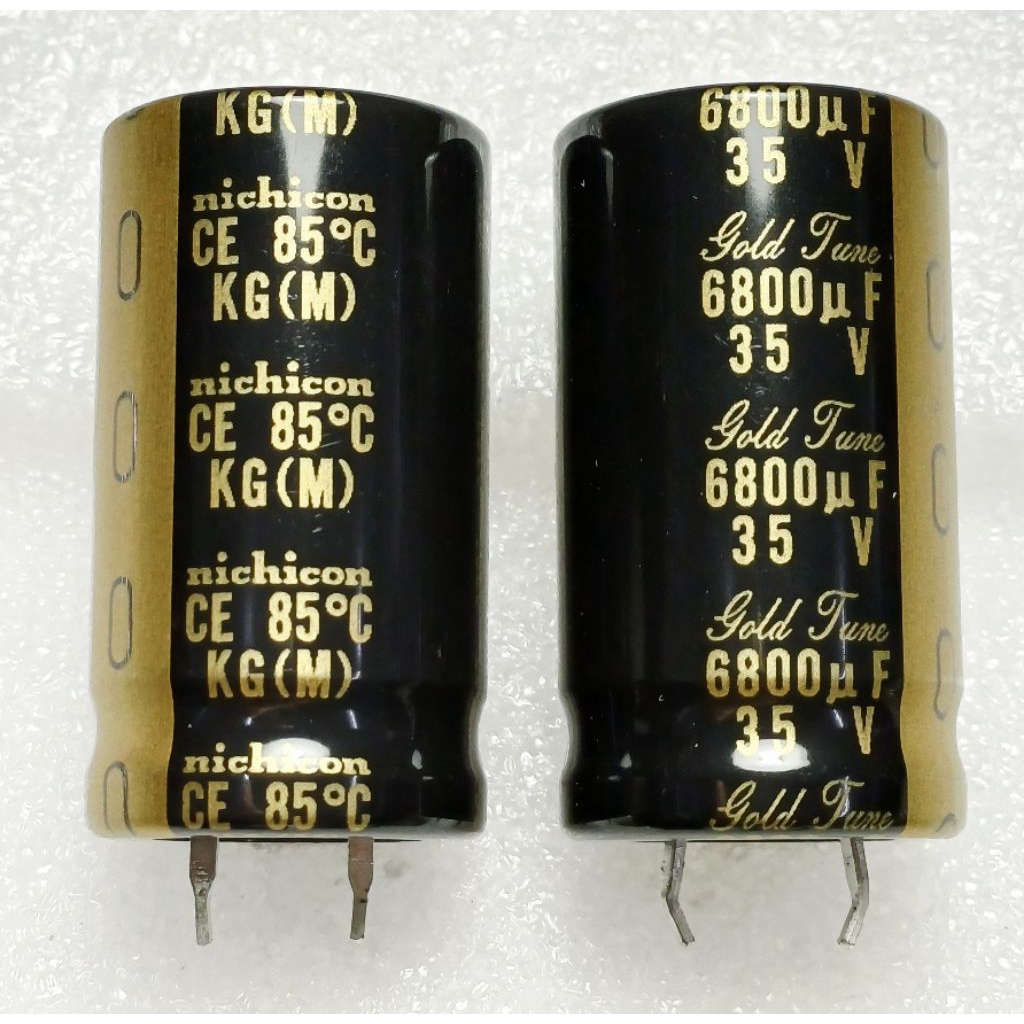 Nichicon KG Type I 6800uf 35v Gold Tune Capacitor | Shopee Philippines