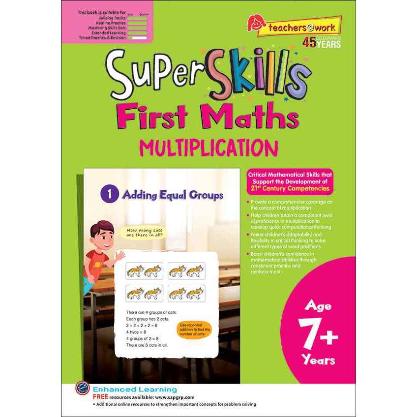 Gsap_elementary Math Exercises Super Skills First Maths MULTIPLICATION ...