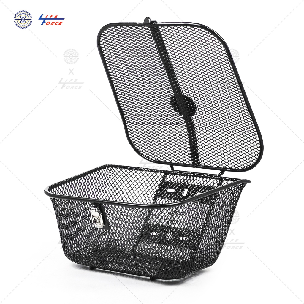 With Lid Motorcycle Basket With Anti-Drop For Wave Dream Available In ...