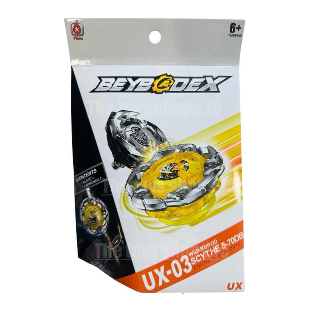 Beyblade X Demon Ross wizard rod UX-03 With Shot Ready To Play | Shopee ...