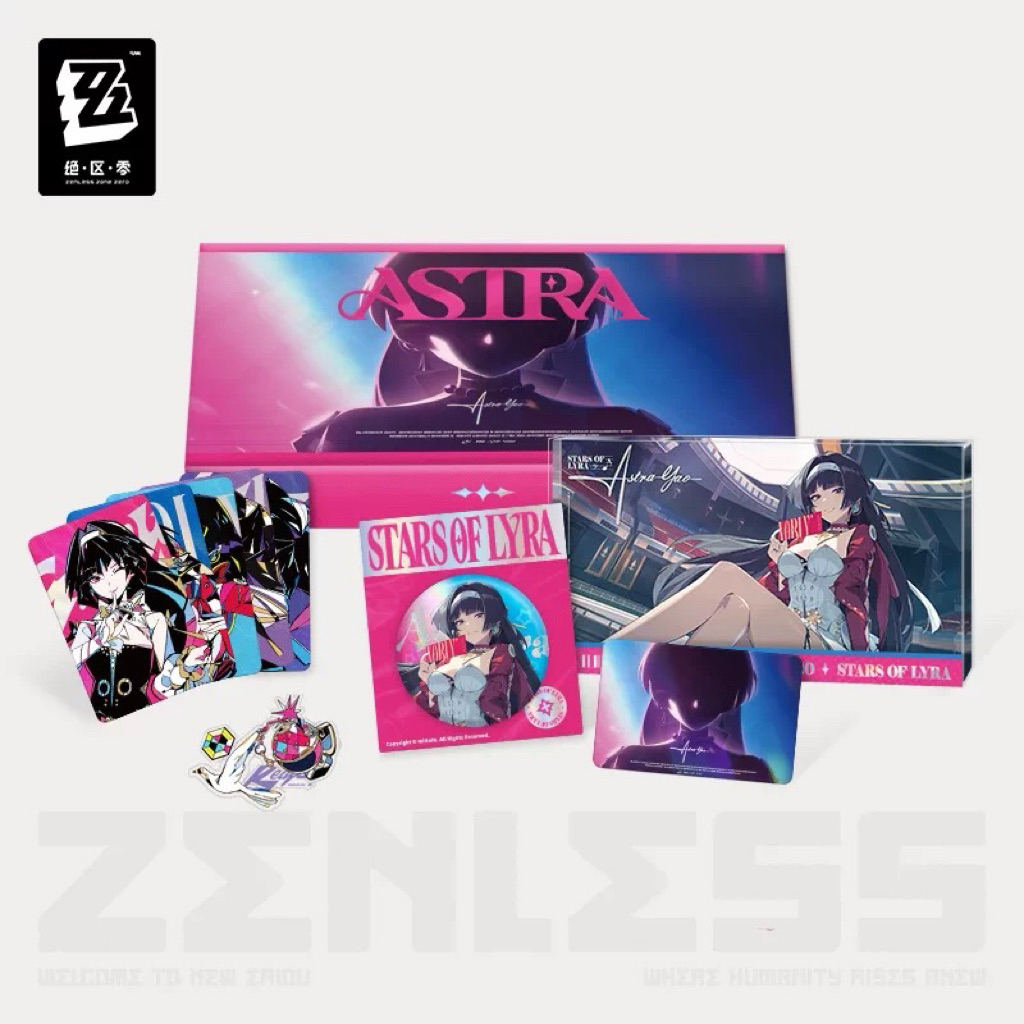 official Authentic Astra box set ZZZ Zenless Zone Zero Mihoyo | Shopee ...