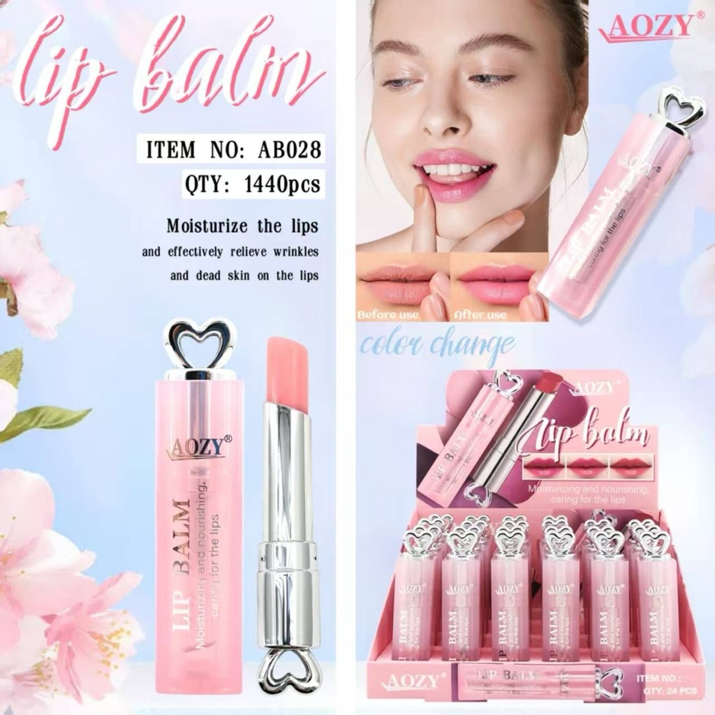 Color-Changing Lip Balm 1 Box 24 Pieces | Shopee Philippines