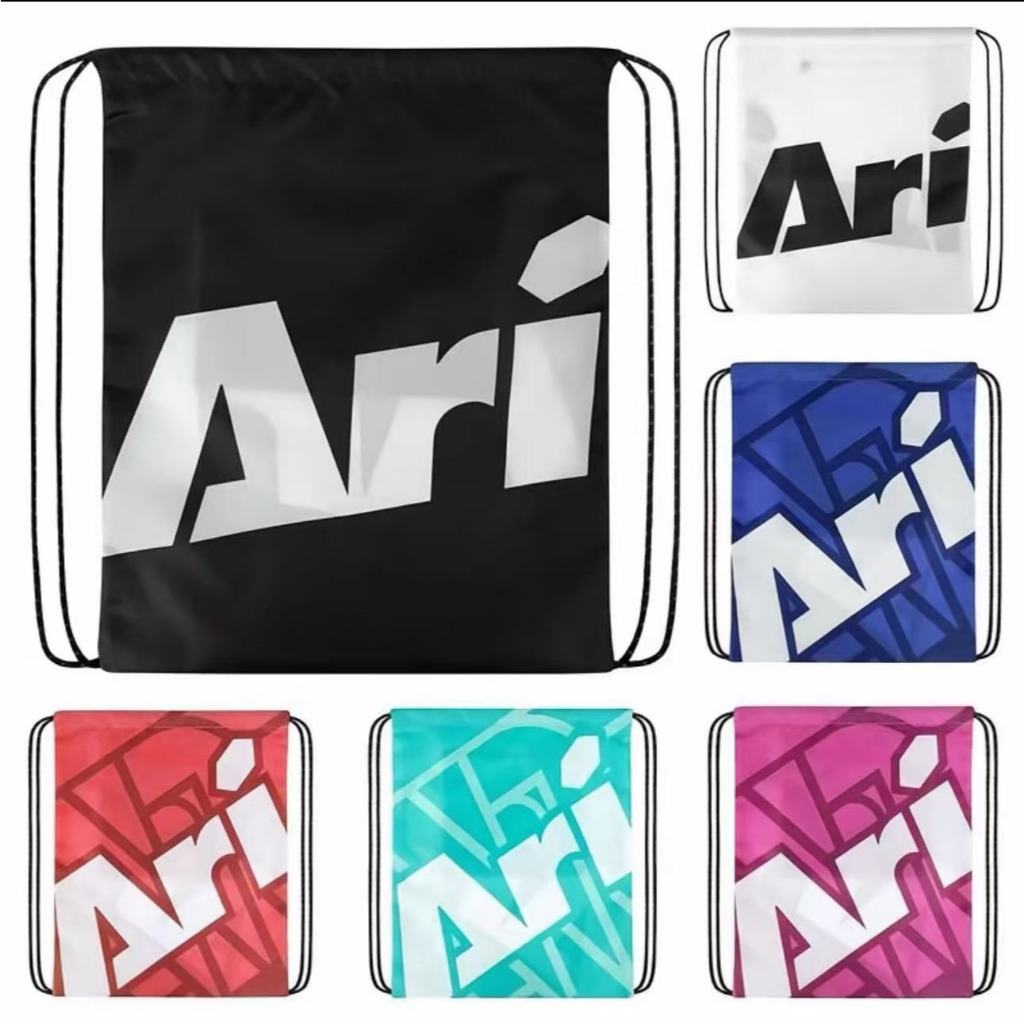 ARI ESSENTIAL URBAN TYPO GYMSACK Drawstring Bag | Shopee Philippines