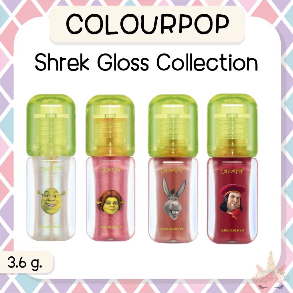️* Colourpop Shrek Ultra Glossy Lip Lightweight Gloss 3.6 g. | Shopee ...