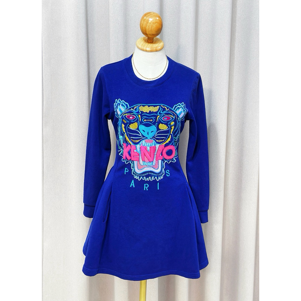 Embroidered Mini Dress Kenzo Brand (XS-S) | Shopee Philippines